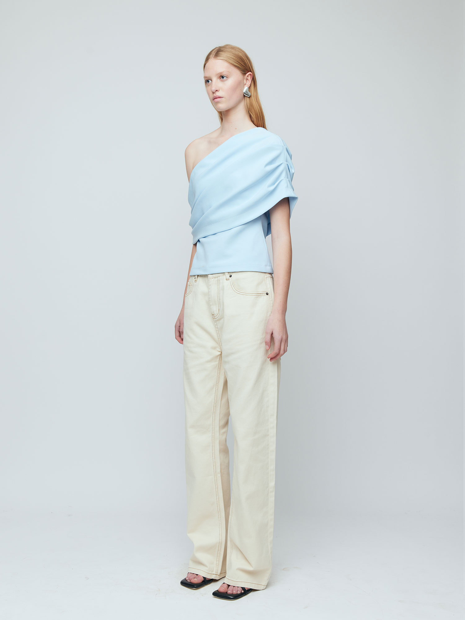 Chloe Top Icy Blue – Wynn Hamlyn
