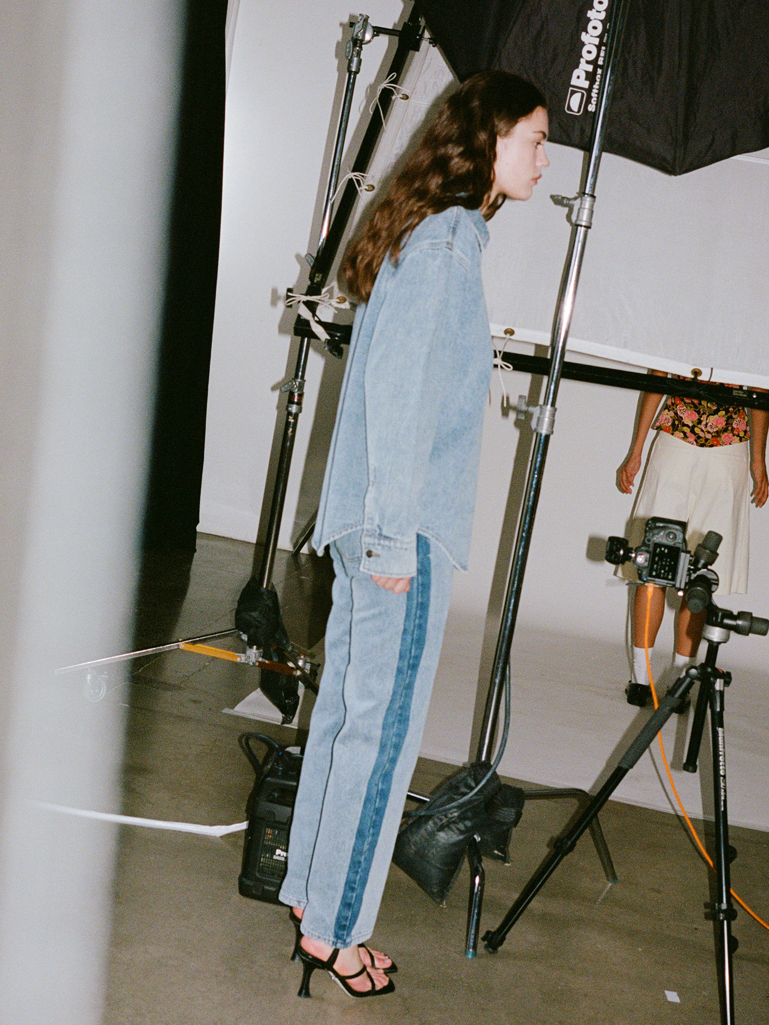 Classic Denim Jeans Two Tone Blue – Wynn Hamlyn