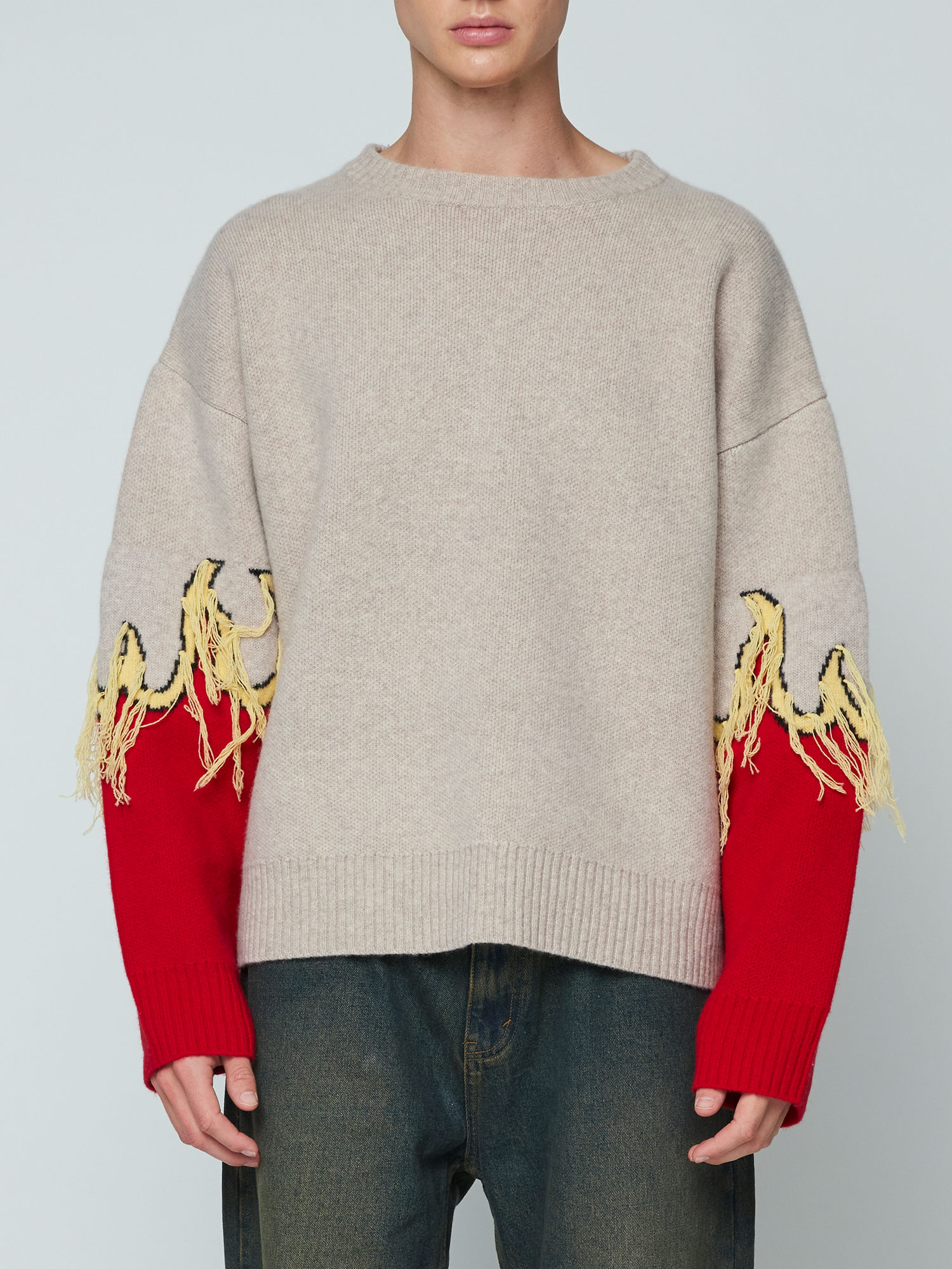 Mens Half Zip Rib Sweater Red – Wynn Hamlyn